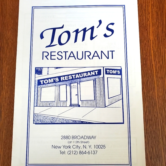 Seinfeld | Art | Seinfeld Monks Diner Cafe Restaurant Menu | Poshmark